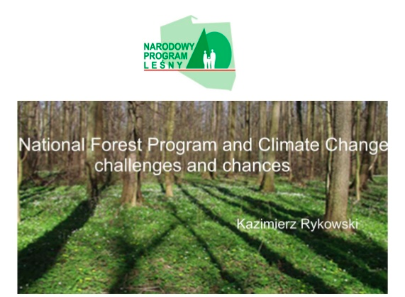 Technical and Networking Session 1.8: Presentation on National Forest ...