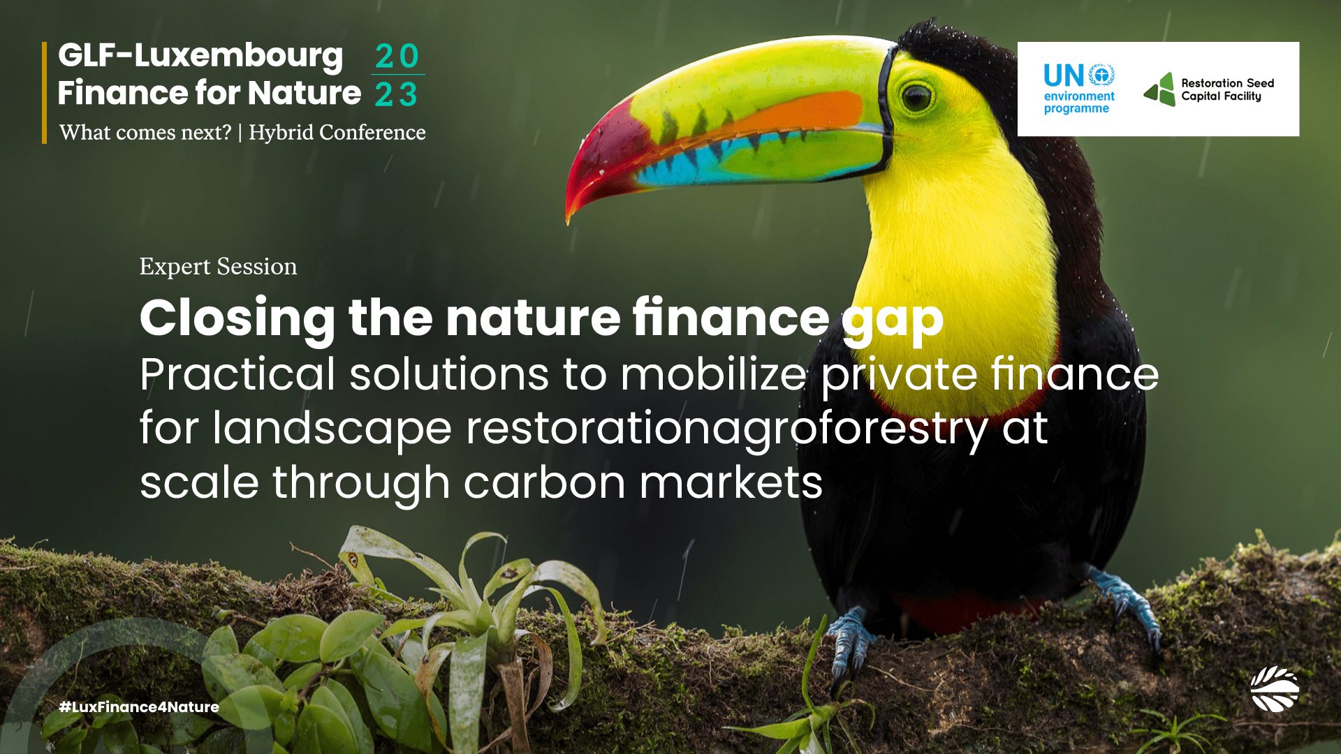 Closing the nature finance gap